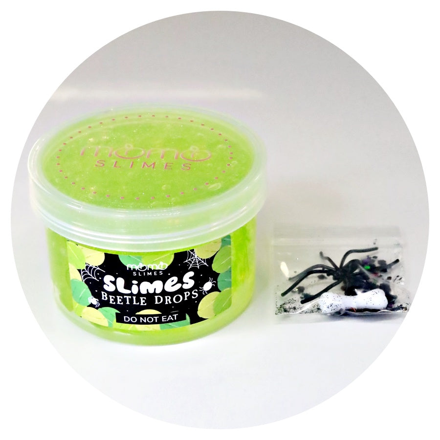 Beetle Drops Slime – Momo Slimes