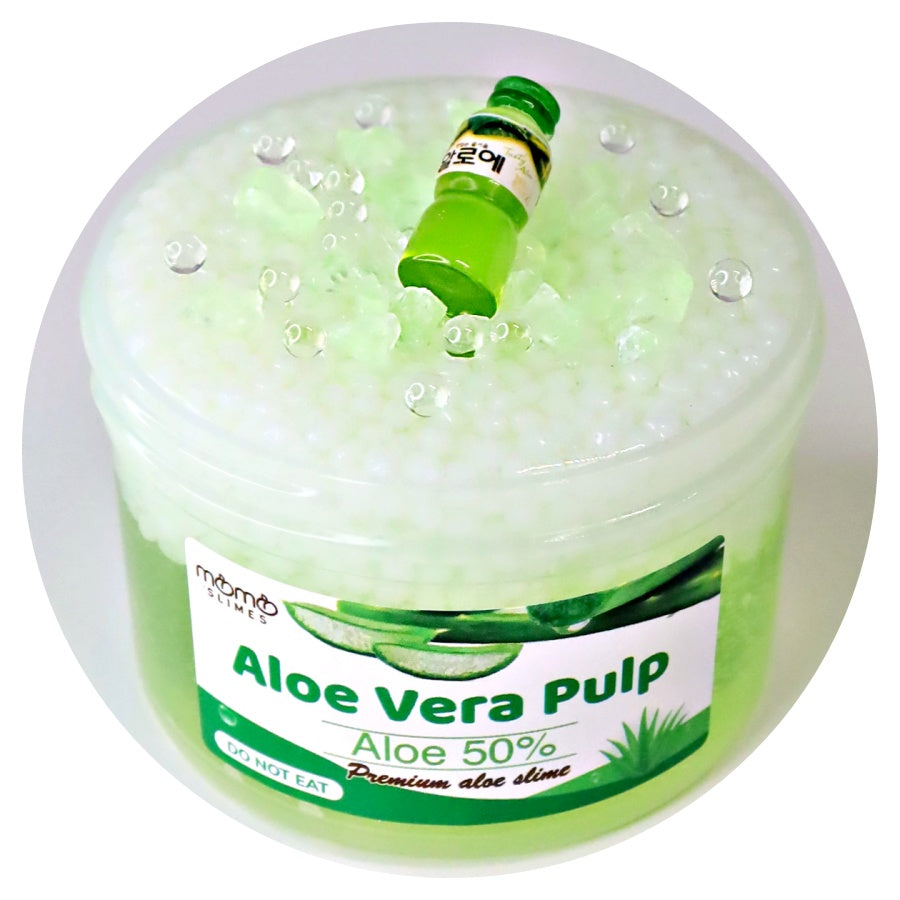 Aloe Vera Pulp Slime – Momo Slimes