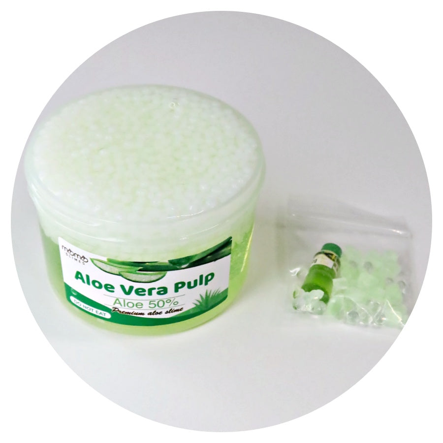 Aloe Vera Pulp Slime – Momo Slimes