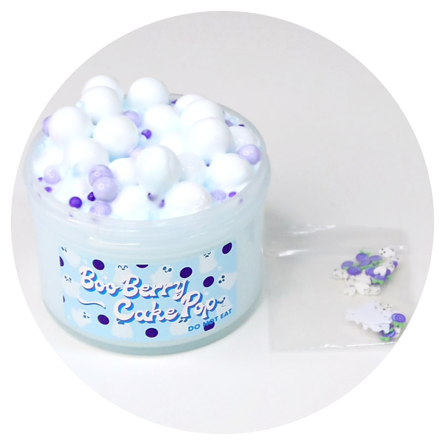 Boo Berry Cake Pop Slime – Momo Slimes