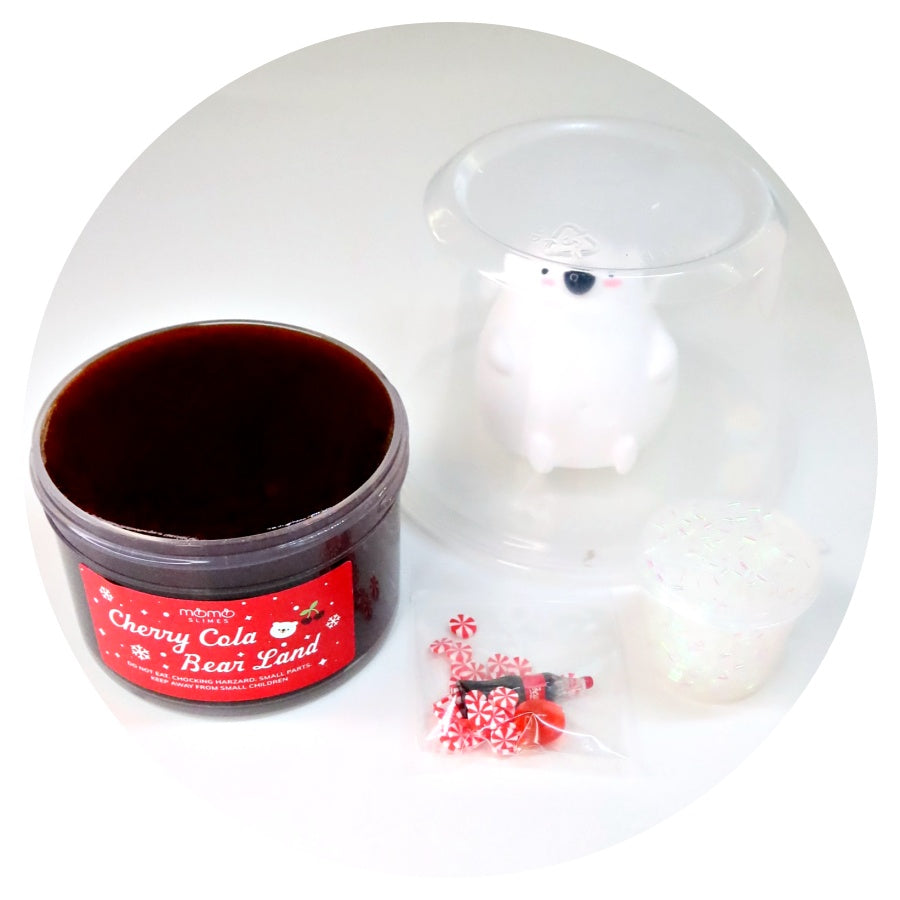Cherry Cola Bear Land DIY Slime Kit – Momo Slimes