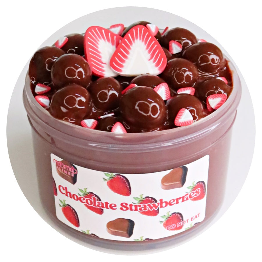 Chocolate Strawberries Slime – Momo Slimes