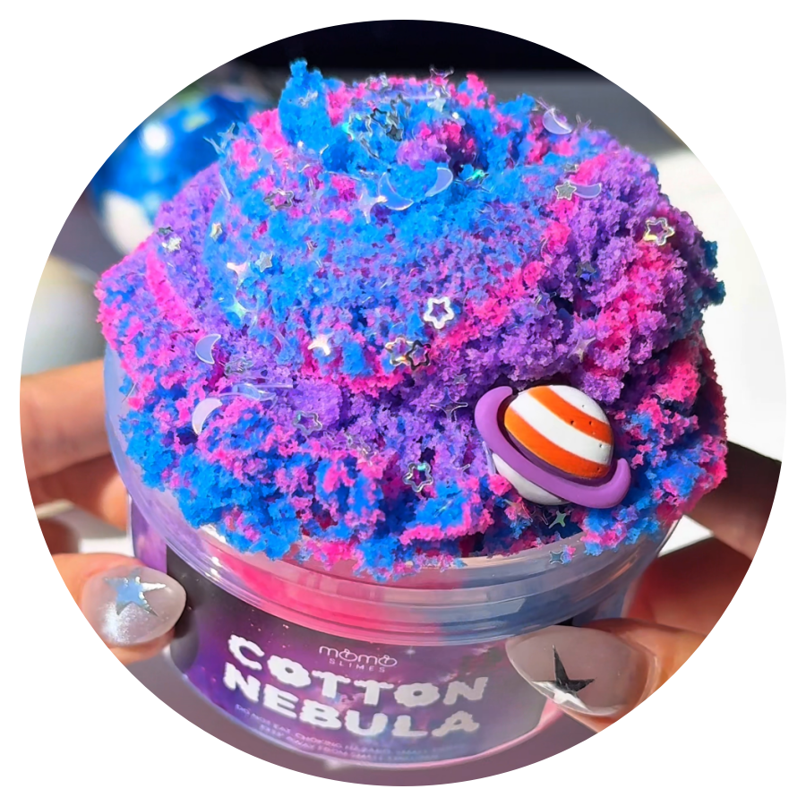 Cotton Nebula Slime – Momo Slimes