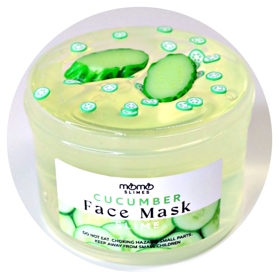 24oz Cucumber Face Mask Slime – Momo Slimes