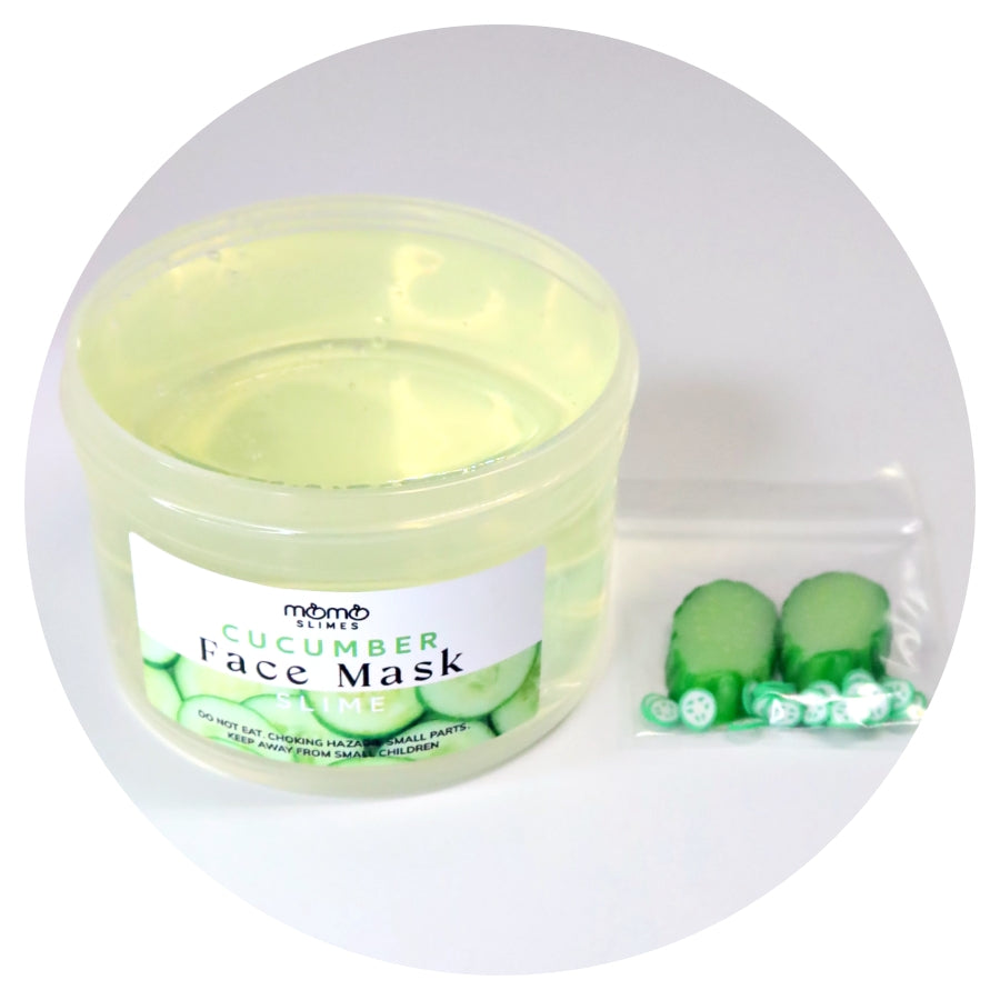 Cucumber Face Mask Slime – Momo Slimes