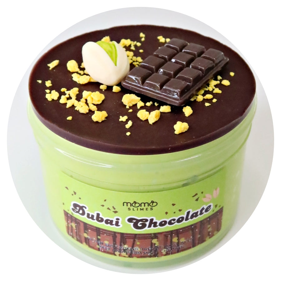 Dubai Chocolate Slime – Momo Slimes