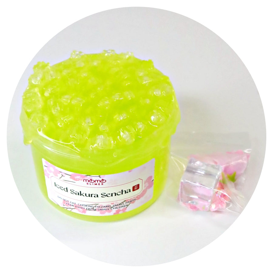 Iced Sakura Sencha Slime – Momo Slimes
