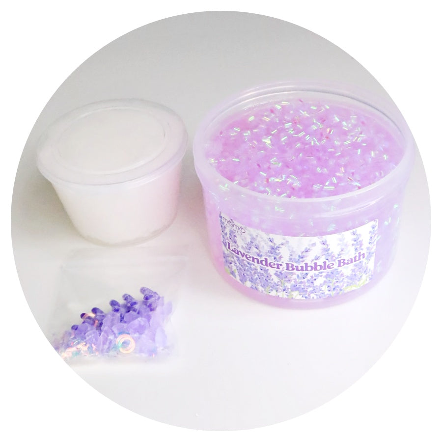 Lavender Bubble Bath Slime – Momo Slimes