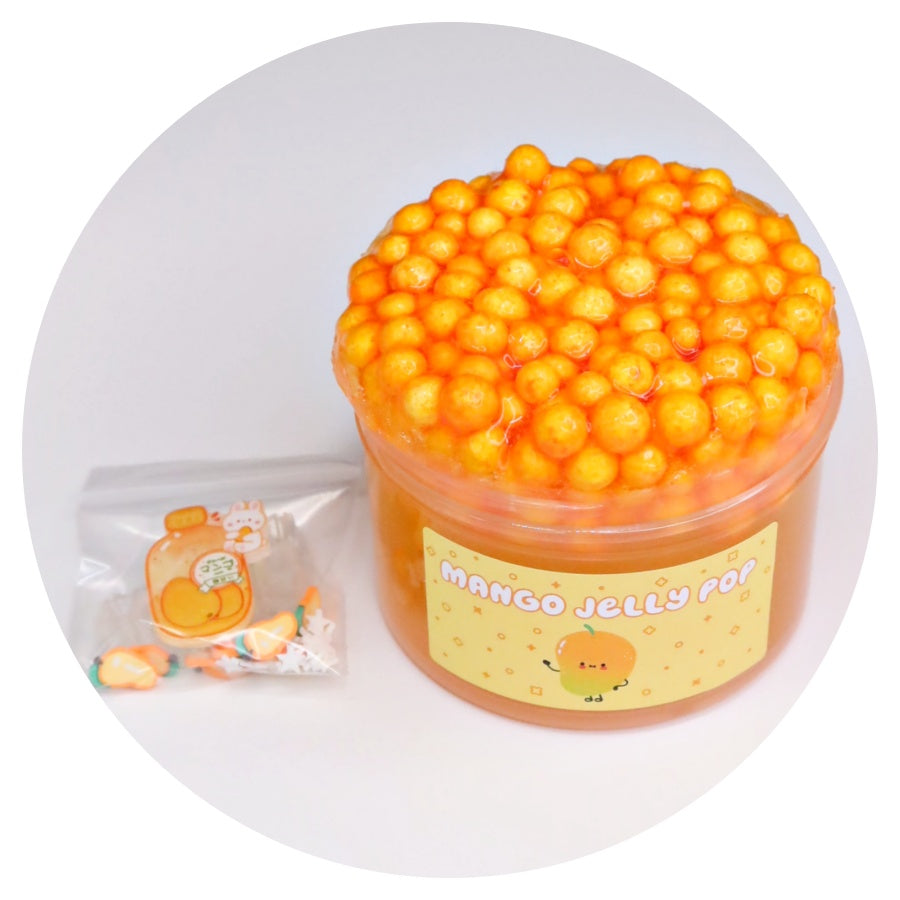Mango Jelly Pop Slime – Momo Slimes
