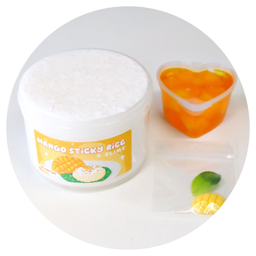 Mango Sticky Rice Slime – Momo Slimes