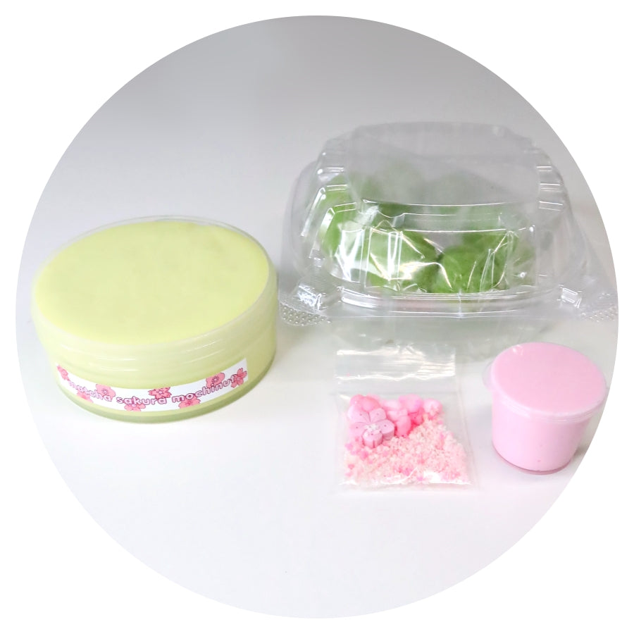 Matcha Sakura Mochinut DIY Slime Kit – Momo Slimes
