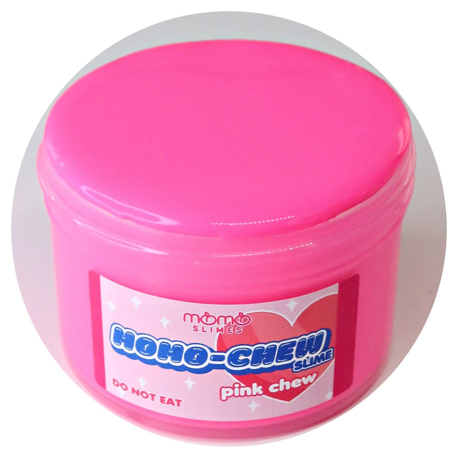 24oz Pink Chew Slime – Momo Slimes