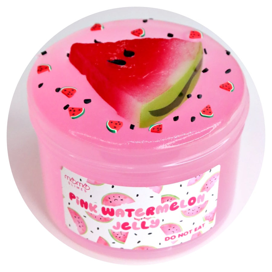 Pink Watermelon Jelly Slime – Momo Slimes