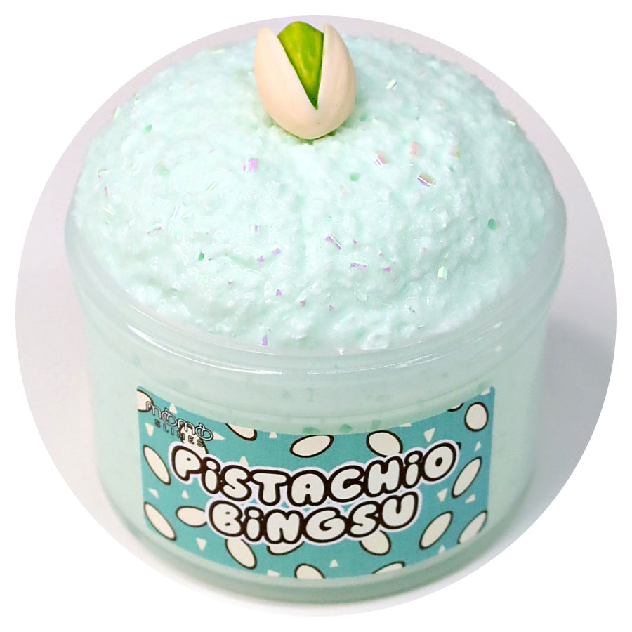 Pistachio Bingsu Slime – Momo Slimes