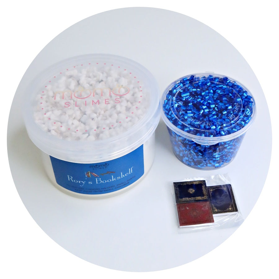 Rory's Bookshelf Slime – Momo Slimes