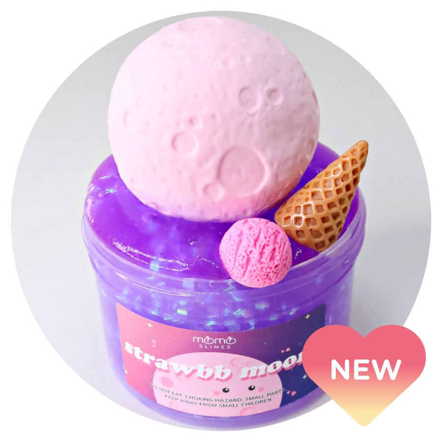 Strawbb Moon DIY Slime Kit – Momo Slimes