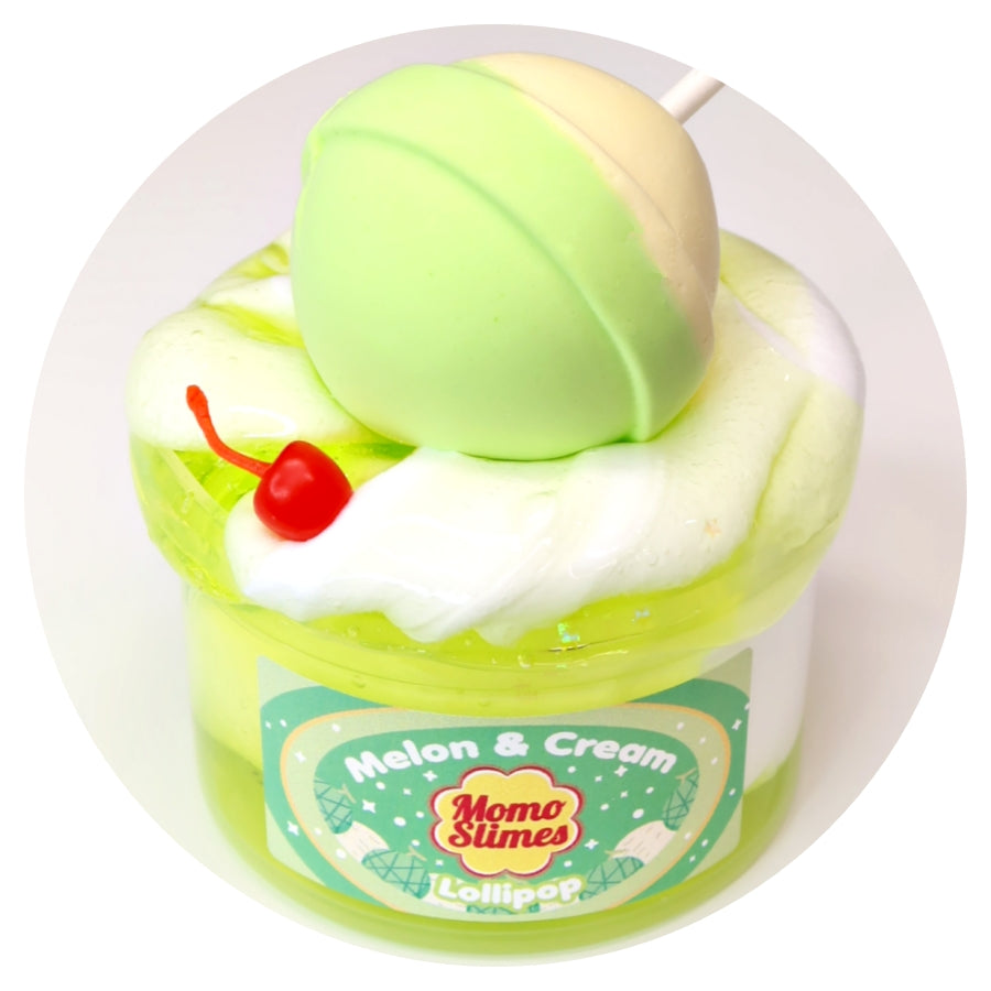 Melon&Cream Lollipop DIY Slime Kit – Momo Slimes