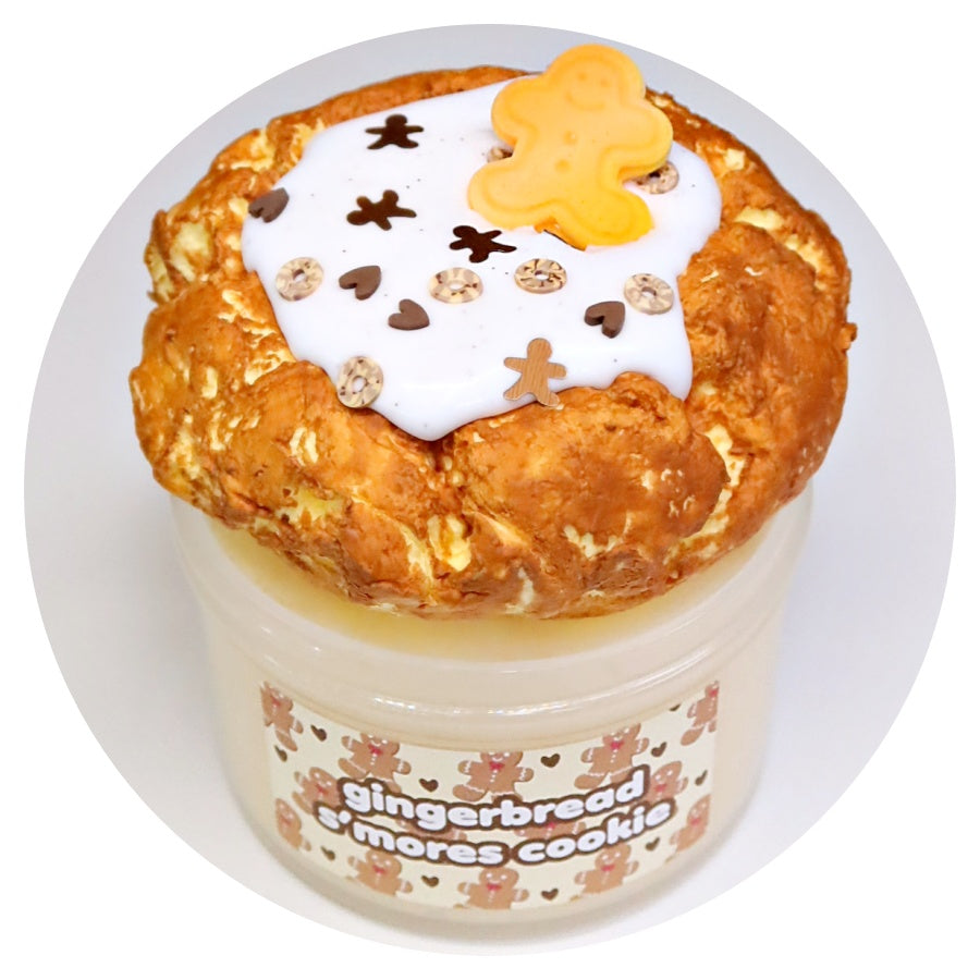 Gingerbread S'mores Cookie DIY Slime Kit – Momo Slimes