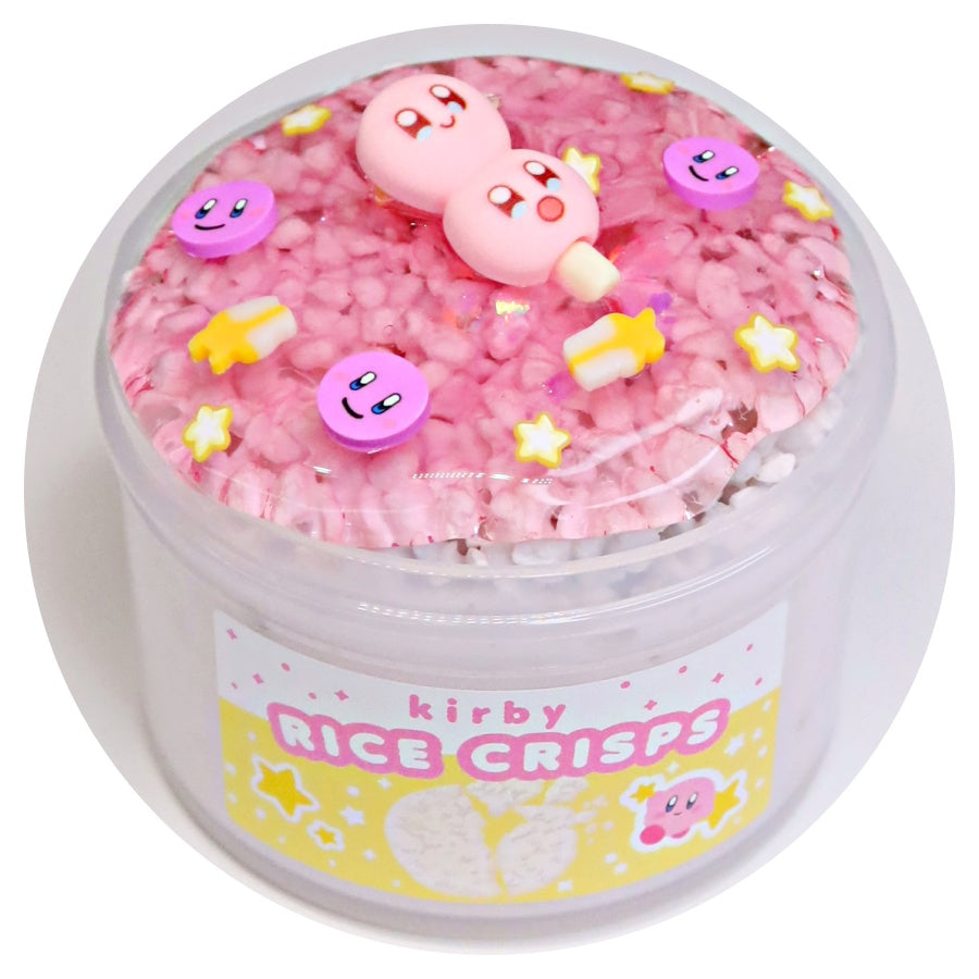 Kirby Rice Crisps Slime – Momo Slimes
