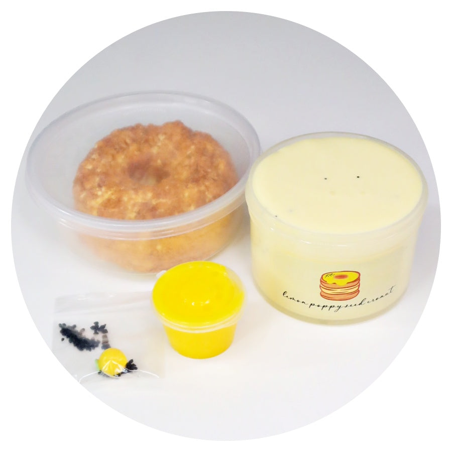 Lemon Poppy Seed Cronut DIY Slime Kit – Momo Slimes