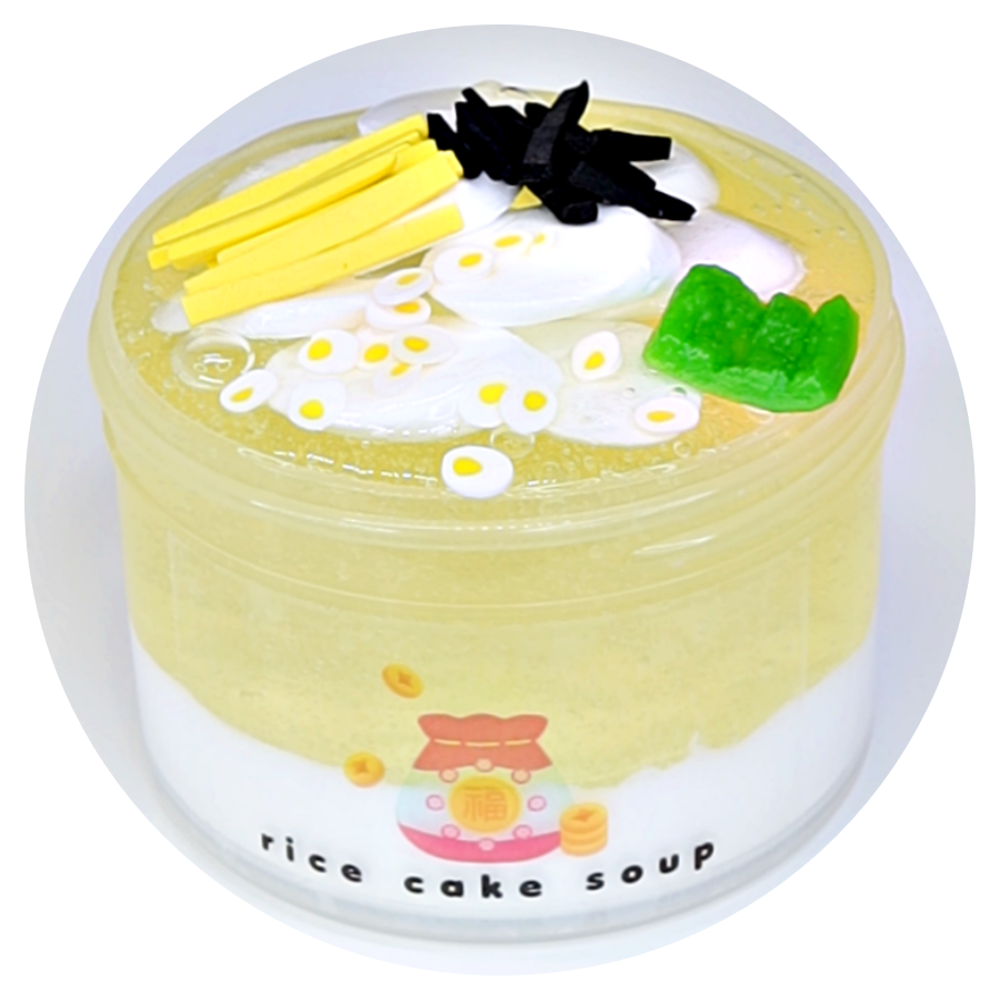 Rice Cake Soup DIY Slime Kit – Momo Slimes