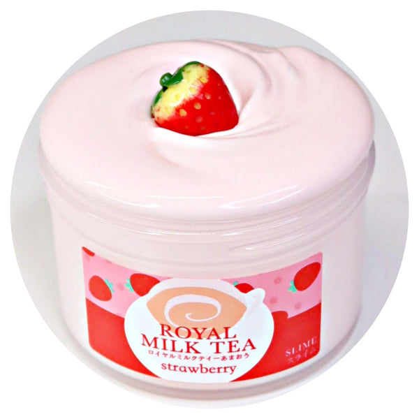 Strawberry Royal Milk Tea Slime – Momo Slimes